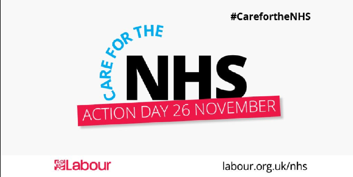 Launch of Labour’s ‘Care for the NHS’ campaign poster – Jeremy Corbyn MP